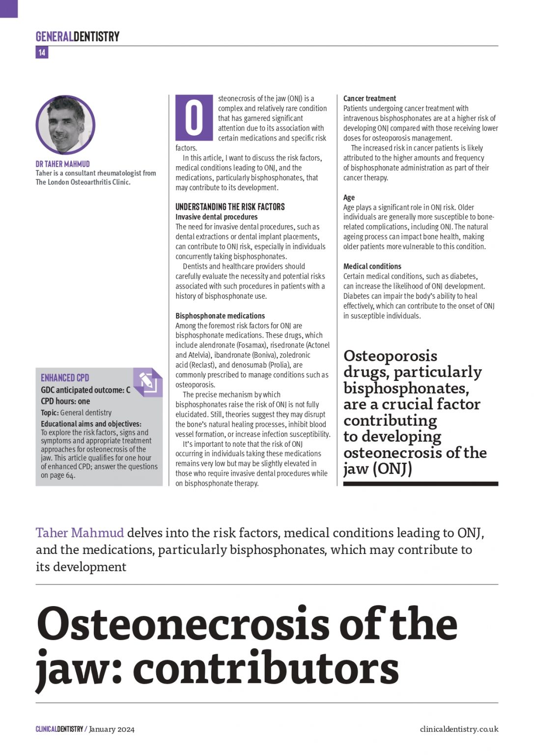 Press - London Osteoporosis Clinic